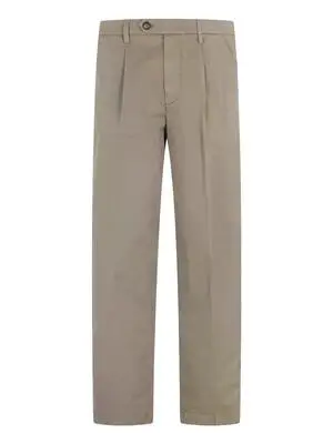 RE-HASH Pleated Trousers - Neutrals