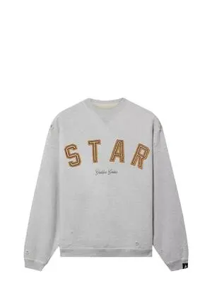 GOLDEN GOOSE Star-detail Sweatshirt - Grey