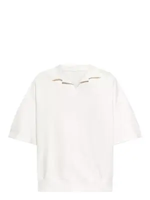 Hanro Short-sleeve Polo Shirt - Neutrals