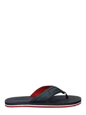 Tommy Hilfiger Padded Strap Slides - Blue