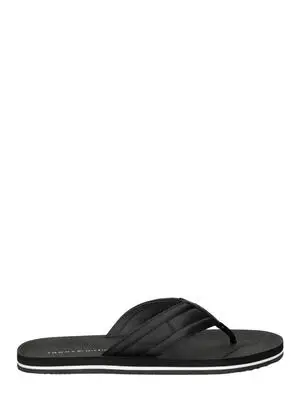 Tommy Hilfiger Padded Slides - Black