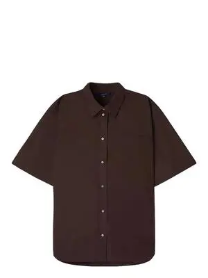 Soeur Bobbie Short-sleeve Shirt - Brown