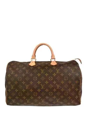 LOUIS VUITTON 2010 Monogram Speedy Duffle - Brown