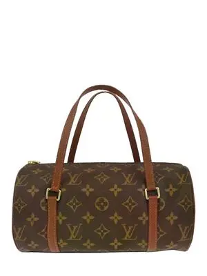 LOUIS VUITTON 2000 Monogram Papillon Handbag - Brown