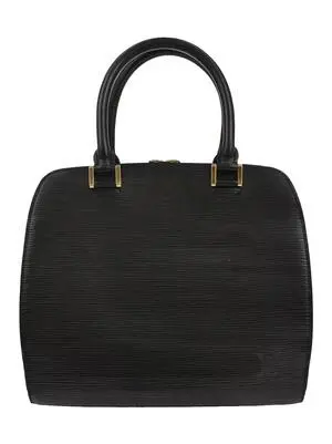 LOUIS VUITTON 1998 Épi Pont Neuf Handbag - Black