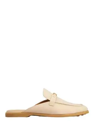 TOD'S Leather Mules - Neutrals