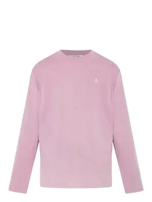 SAMSOE SAMSOE Long-sleeve Graphic T-shirt - Pink
