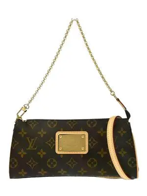 LOUIS VUITTON 2006 Monogram Chain Handbag - Brown