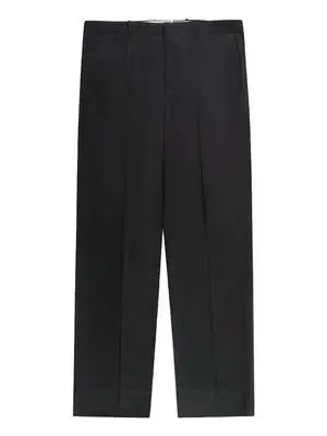 Incotex Concealed-fastening Trousers - Black