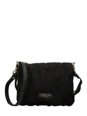 MY BEST BAG FIRENZE Printed Cross Body Bag - Black