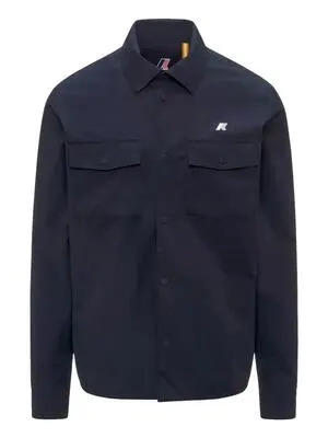 K-WAY Umbert Overshirt - Blue
