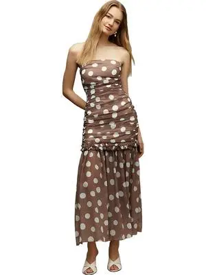 ELLIATT Elliatt Sola Polka Dot Maxi Dress