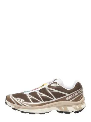 SALOMON Xt-6 Sneaker - Earth Brown/walnut/ftw Silver