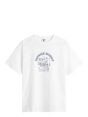 SERVICE WORKS Soup For The Soul T-shirt - White