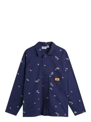 SERVICE WORKS Paisley Front Of House Jacket - Royal