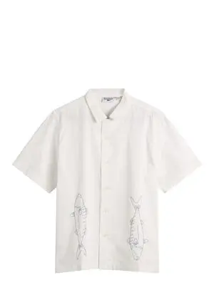 SERVICE WORKS Mackerel Shirt - Off-white