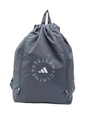 Adidas By Stella McCartney Logo Print Drawstring Bag - Grey