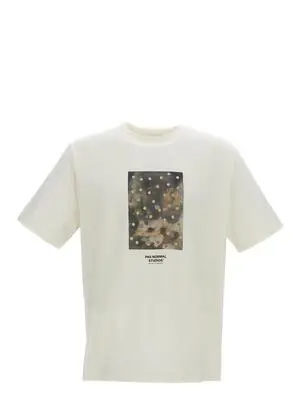 PAS NORMAL STUDIOS Short-sleeved T-shirt Off-race - White