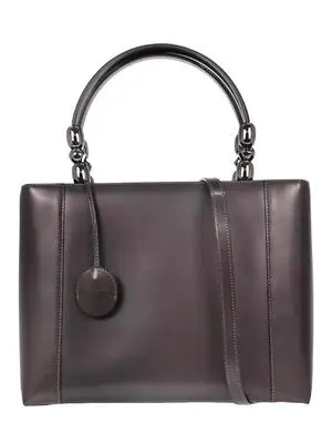 Dior 1999 Malice Two-way Leather Handbag - Grey