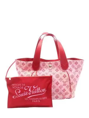 LOUIS VUITTON 2009 Monogram Cabas Ipanema Pm Tote Bag - Pink