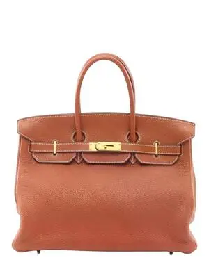 HERMÈS 2005 Clemence Birkin 35 Handbag