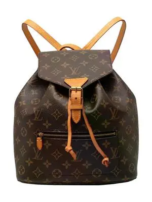 LOUIS VUITTON 2017 Monogram Montsouris Backpack - Brown