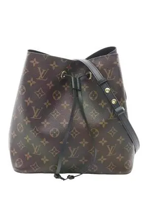 LOUIS VUITTON 2019 Monogram Neonoe Mm Bucket Bag - Brown
