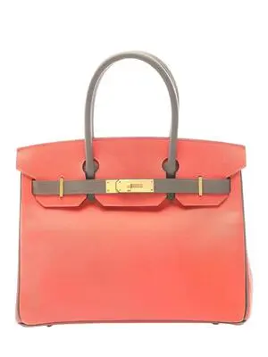 Hermès 2016 Epsom Birkin 30 Handbag - Red