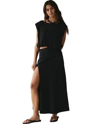 Free People Portia Skirt Set - Black
