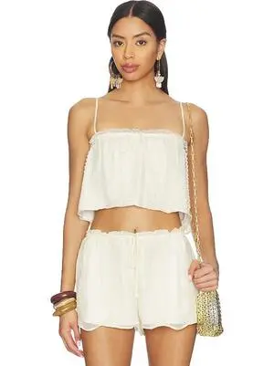 Tularosa Tatum Top - Ivory