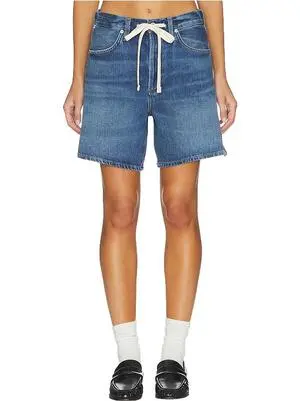 Citizens Of Humanity Brynn Short In Denim - Blue