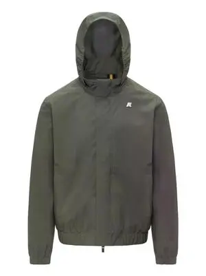 K-WAY Aurene Hooded Jacket - Green