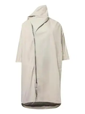 Rick Owens Sail Biker Coat - Neutrals