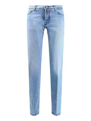 Kiton Five-pocket Jeans - Blue