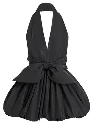 PATOU Knot Mini Dress - Black