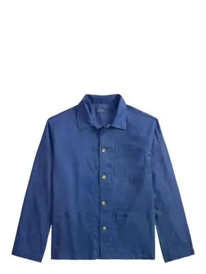 Polo Ralph Lauren Barton Buttoned Overshirt - Blue