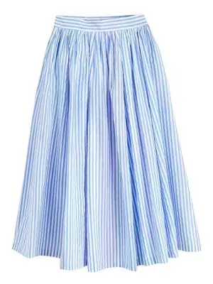 CHINTI & PARKER Striped Maxi Skirt