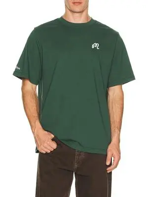 MALBON Bermuda Tee In Green - Forest