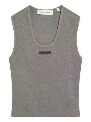Fear Of God Ribbed Tank Top - Grey