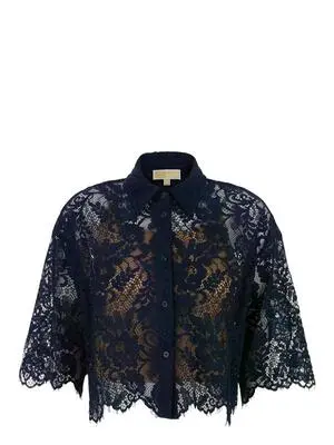 Michael Kors Lace Shirt - Blue