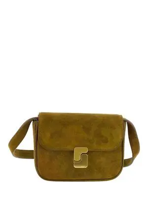 SOEUR Suede Shoulder Bag