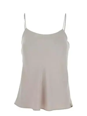 Herno Spaghetti Strap Top - Neutrals