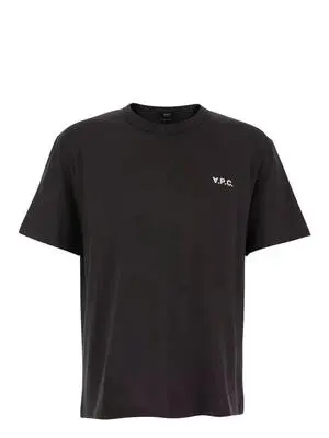 A.p.c. Logo T-shirt - Black