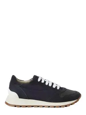 Brunello Cucinelli Lace-up Sneakers - Blue