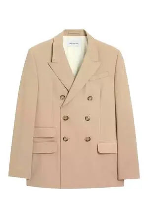 Ami Wool Double-breasted Blazer - Neutrals