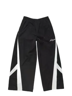 Acne Studios Organic Cotton Panel Trousers - Black