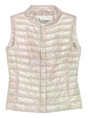 Herno Vera Quilted Sleeveless Gilet - Pink