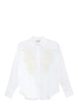 ERMANNO FIRENZE Embroidery Shirt - White