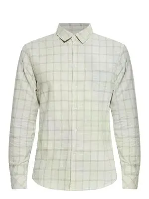 SAMSOE SAMSOE Saliam Nj Checked Shirt - Neutrals