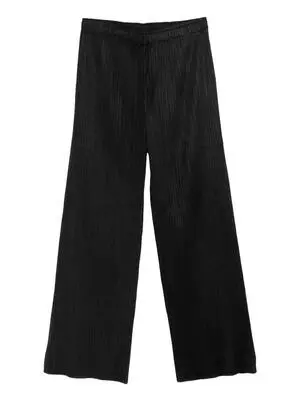 Issey Miyake Pleated Trousers - Black